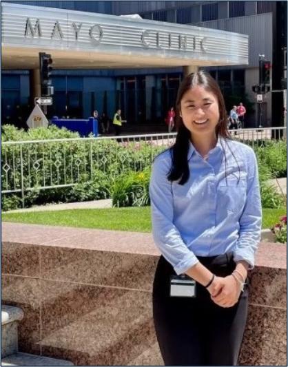 Hannah Yi – Mayo Clinic Internship | Medical Humanities | Baylor University